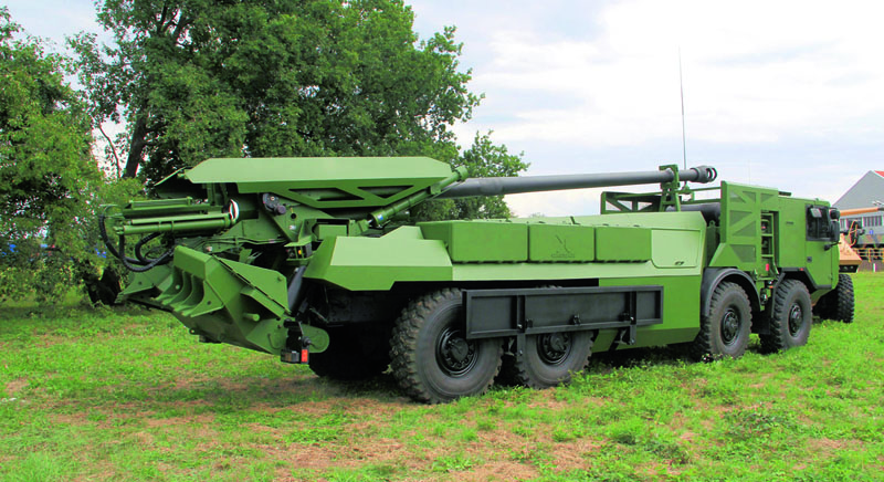 Houfnice CAESAR 8×8 pro britskou armádu? | Armádní noviny