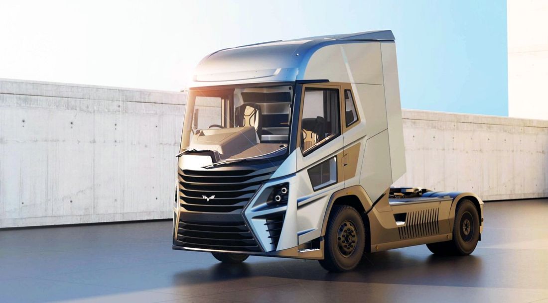 O místo pod sluncem se hlásí další vodíkový tahač. HSV slibuje dojezd ...