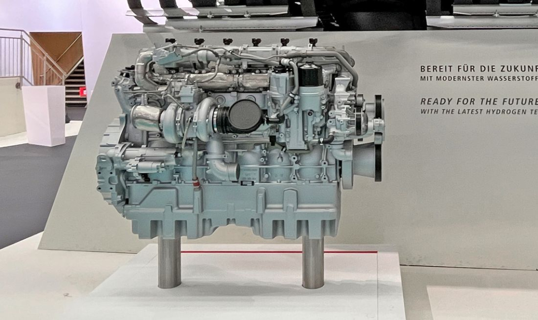 MAN představil nový přeplňovaný vodíkový spalovací motor o výkonu 500 ...