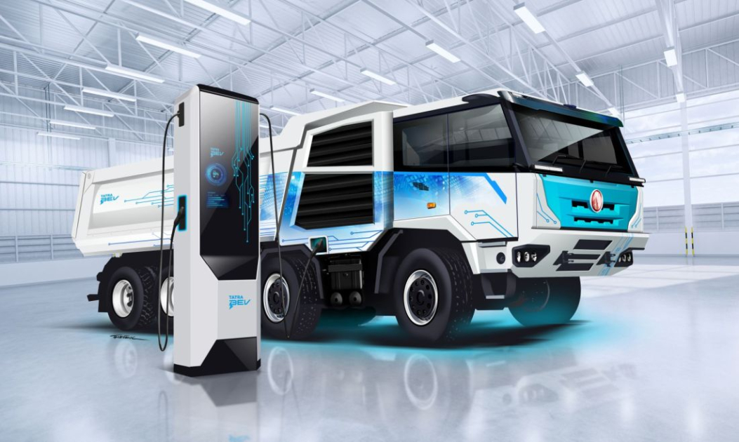 Tatra představuje na veletrhu e-Salon nový elektrický Force eDrive BEV ...